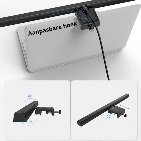 Monitor Lamp - Bureaulamp - RGB LED Strip - RGB Verlichting - USB Lamp ...