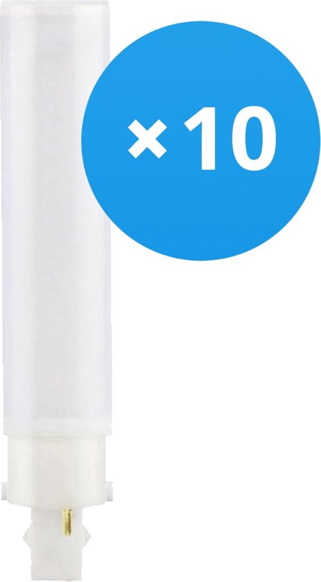 Voordeelpak 10x Osram Dulux-D LED 10W 830 | Warm Wit - 2-Pin - Vervangt 26W | bol