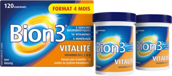 Bion 3 Vitaliteit 120 Tabletten | bol