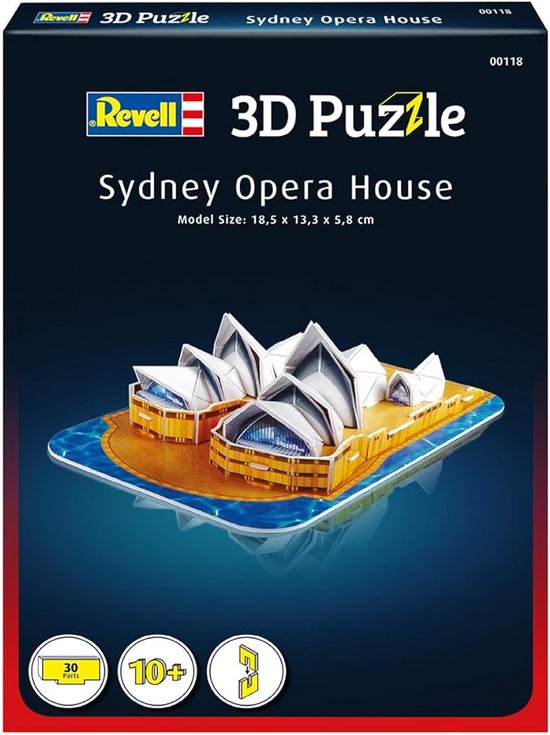 3D Puzzel Sydnet Opera House - Revell | bol