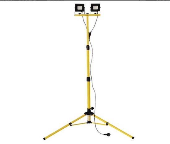 LED Bouwlamp op statief VT-4022 2x15W | bol