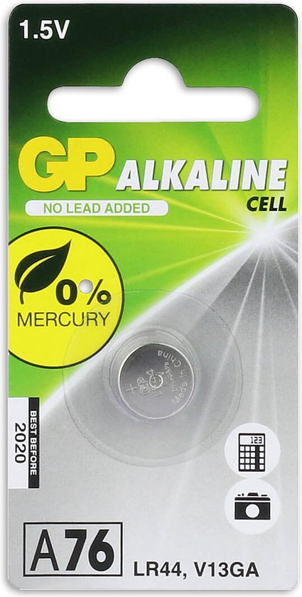 GP Batteries Alkaline Cell A76 | bol