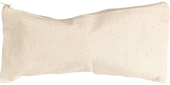 CC Canvas Etui 21x9 cm Naturel 4 stuks | bol