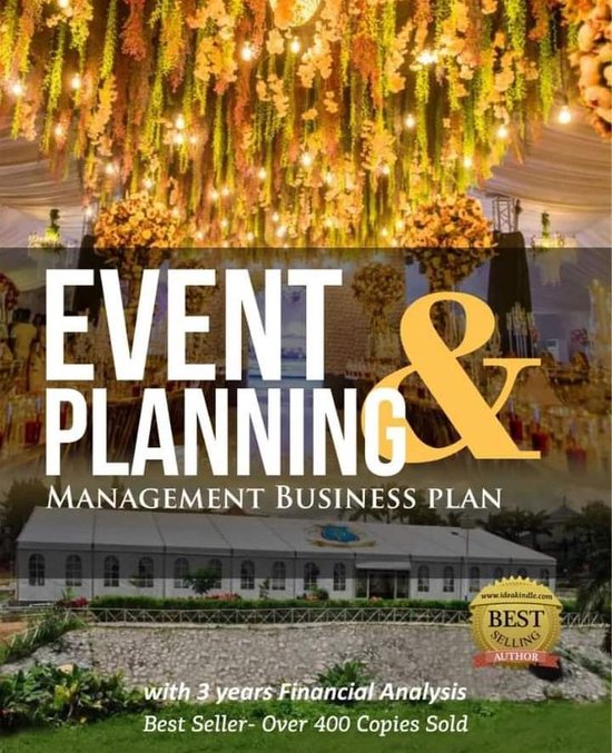 Event Planning Business Plan; With Feasibility Report and Financial ...