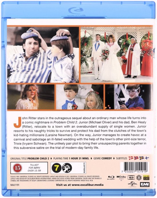 Problem Child 2 [Blu-Ray] (Blu-ray), Jack Warden | Dvd's | bol