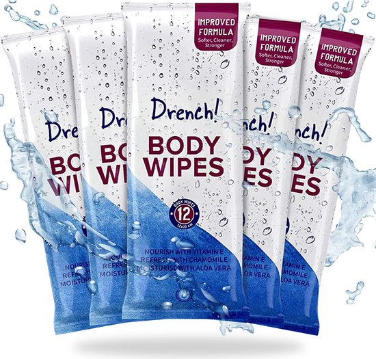 Drench! Shampoo Cap - Set van 6 - Haar wassen zonder water - Shamppo ...