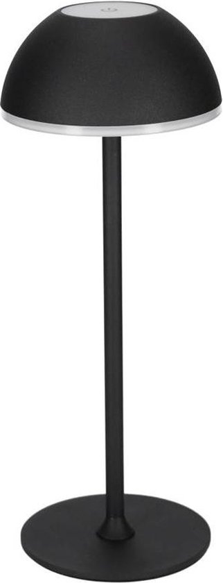 JENS LIVING - LED Tafellamp zwart - Ø 11 x 28,5 cm | bol