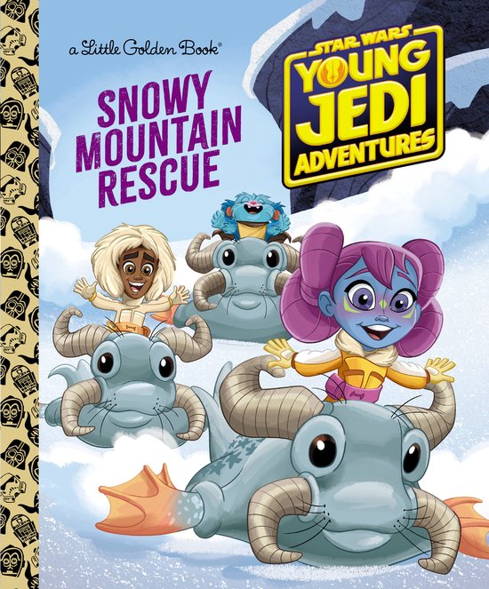 Little Golden Book- Snowy Mountain Rescue (Star Wars: Young Jedi ...