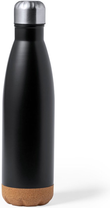 RVS drinkfles - Waterfles - Drinkflessen - Drinkbus - BPA vrij - Kurk ...