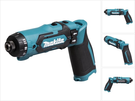 Makita DF012DZ Accu buigzame schroevendraaier - 7.2V - 2 snelheden | bol