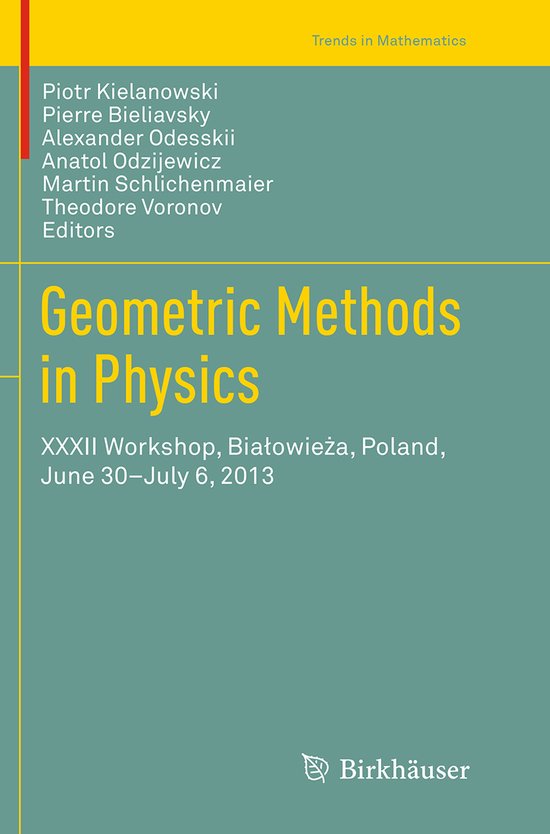Geometric Methods in Physics | 9783319352824 | Boeken | bol