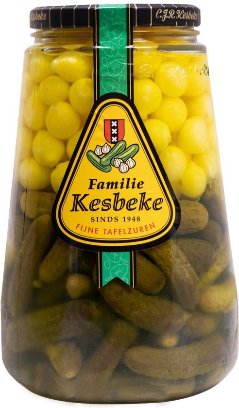 Kesbeke Augurken en uien 2 X 2,65 liter | bol