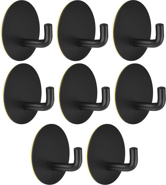 Haken Roestvrijstalen muurhaken Zelfklevende muurhanger | bol