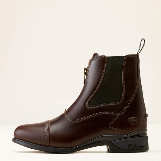 Devon Zip Paddock Boot Heren Waxed Choclate - UK9.5/44 | bol