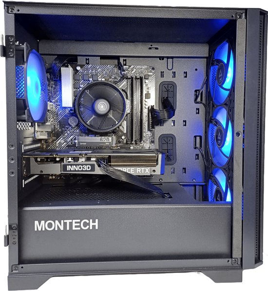 Gaming PC - Shadow - AMD Ryzen 5 5500 - Nvidia RTX 4060 - 16GB RAM ...