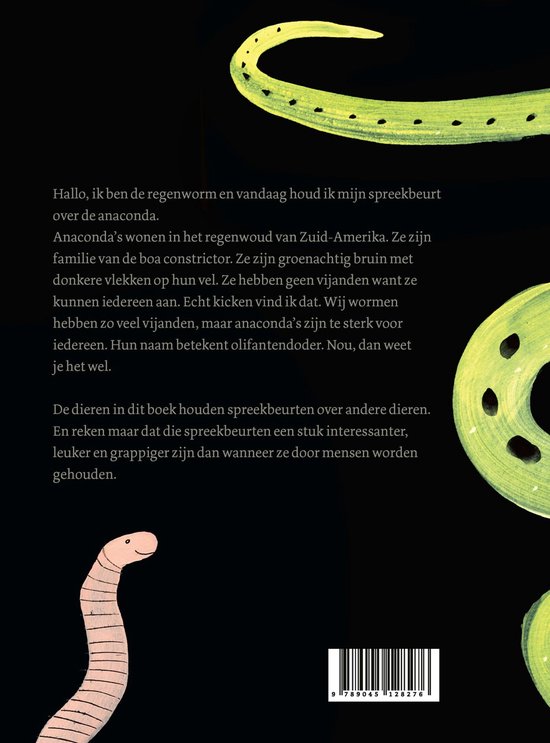 Vandaag houd ik mijn spreekbeurt over de anaconda, Bibi Dumon Tak | 9789045128276 | Boeken | bol