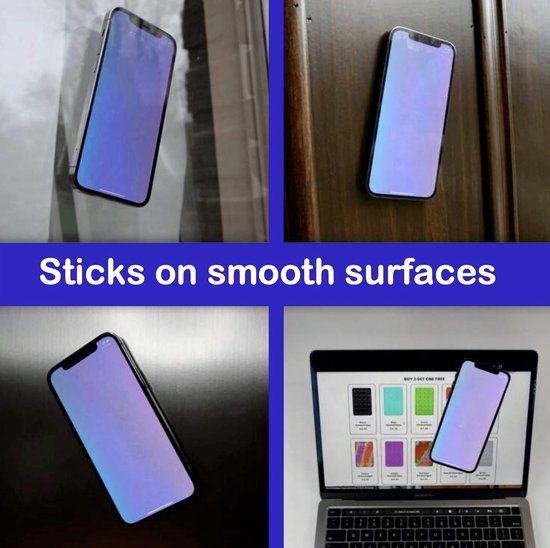Silicon Suction Sticker - Rubber Phone Case Accessoire | bol
