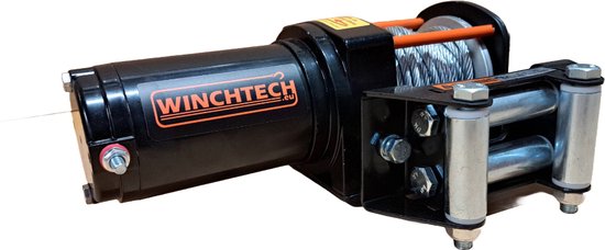 Elektrische lier boottrailer - draadloze afstandsbediening - Winchtech ...