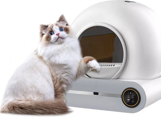 BENVY Automatische Kattenbak - Zelfreinigende Kattenbak - Met App ...