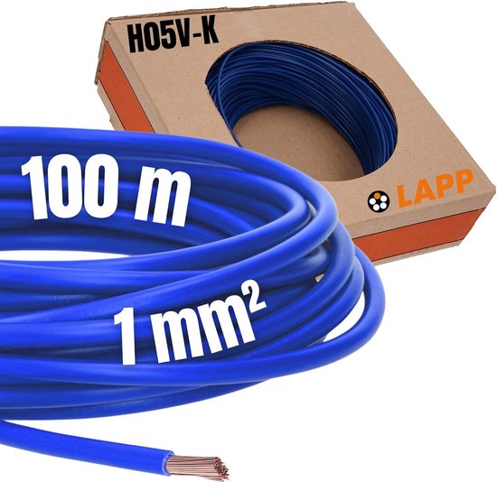 Lapp H05V-K installatiedraad - 4510143-100 [100 Meter] - E2KYR | bol