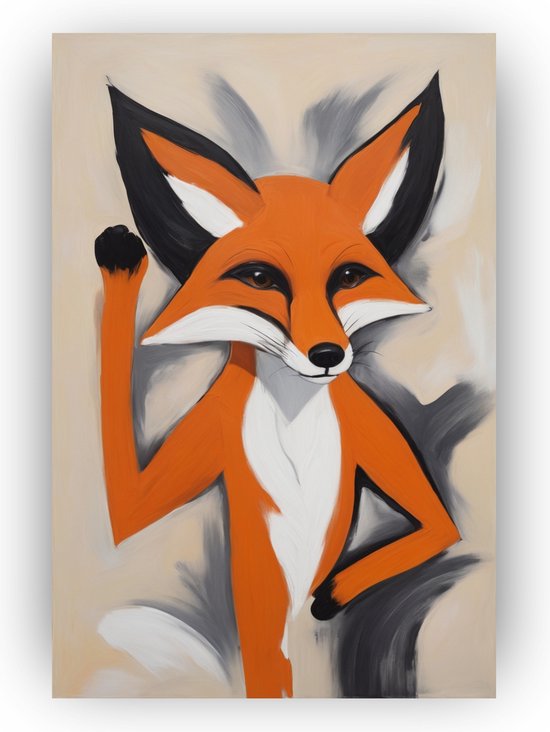 Vos abstract poster - Abstract poster - Posters vos - Wanddecoratie ...