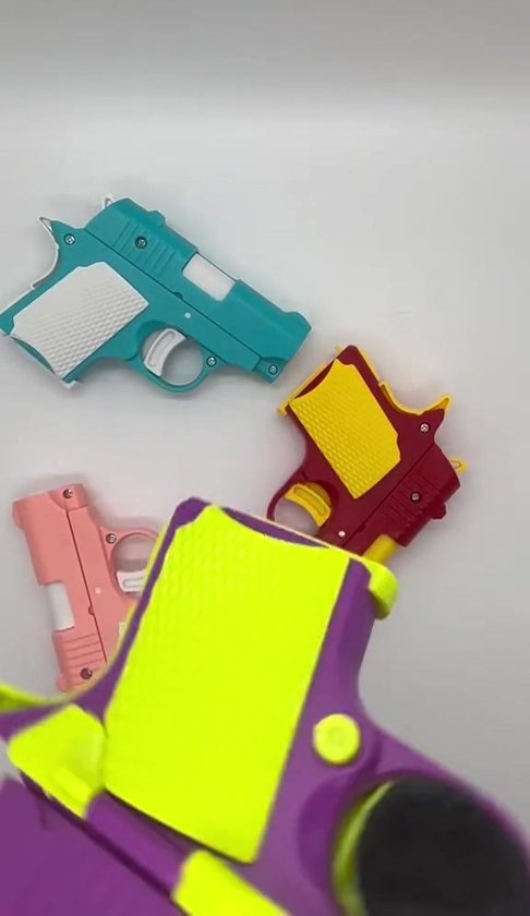 Fidget Gun - Anti-stress - Kinderspeelgoed - Fidget toys - 3D-geprint ...