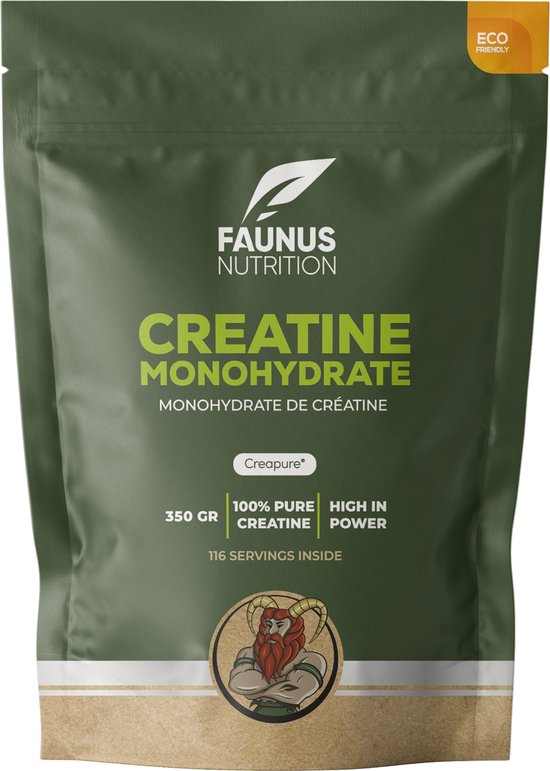 Faunus Nutrition Creatine monohydraat creapure 350 Gram | bol