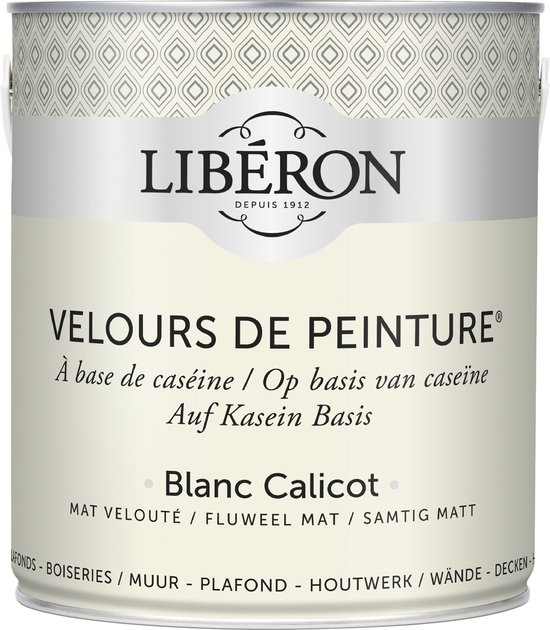 Libéron Velours De Peinture - 2.5L - Blanc Calicot | bol