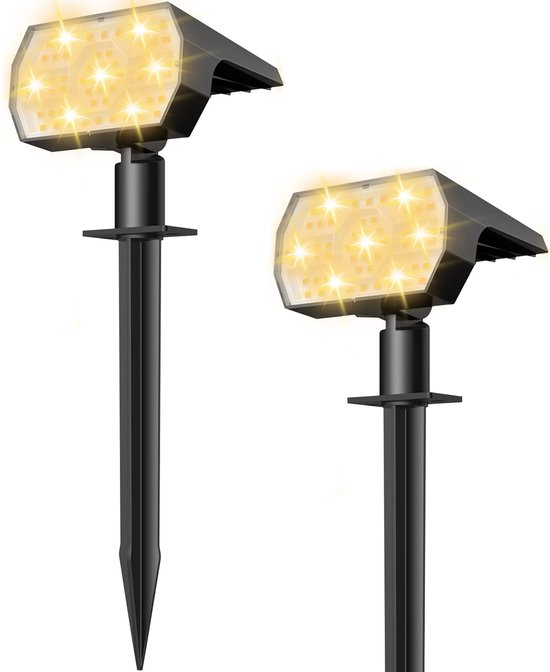 YONO Solar Tuinspots voor Buiten - Tuinverlichting op Zonne Energie ...
