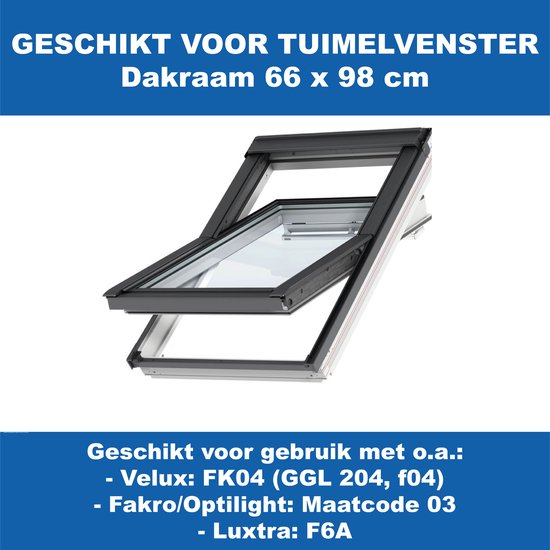 Airco Dakraam Afdichtkit – 66 x 98 cm – Geschikt voor Velux: FK04 (GGL ...