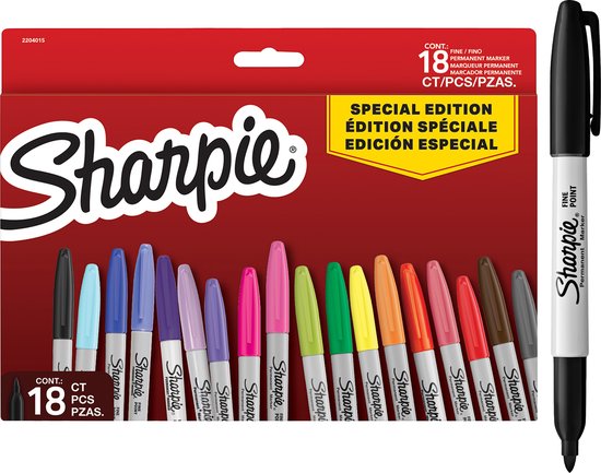 Sharpie Set van Permanent Markers | Limited Edition Verschillende ...