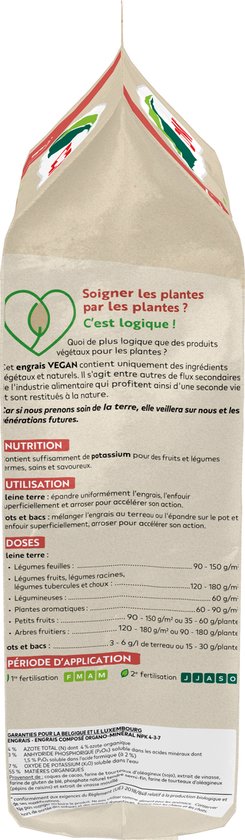 DCM VEGAN PLANTENVOEDING GROENTEN & FRUIT 1KG | bol