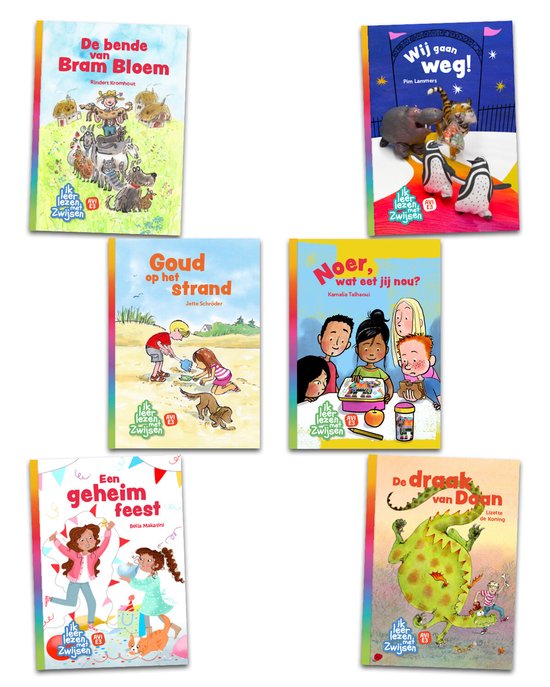 Ik leer lezen met Zwijsen - Pakket ik leer lezen met Zwijsen AVI E3 (6 ...