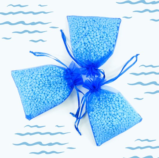 Geurzakjes voor Kledingkast - Blue ocean 3 * 30 gram - Geurbuiltjes ...