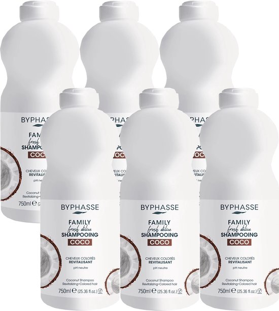 Byphasse Family Revitaliserende Shampoo Fresh Coconot – Gekleurd Haar ...