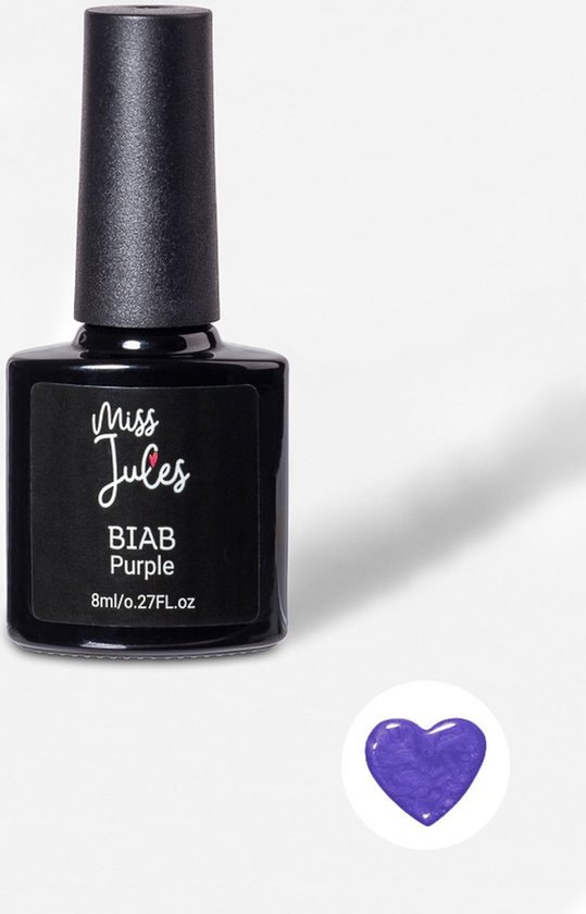 Miss Jules® BIAB – Builder in a Bottle – BIAB Nagel Builder Gel - Paars -... | bol