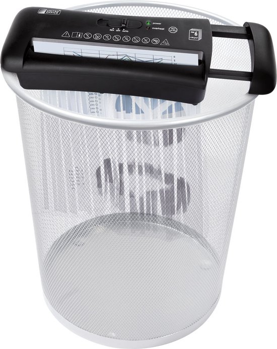 United Office Papierversnipperaar - Opzet, max 6 vellen, automatische ...