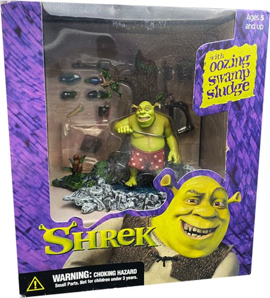 Shrek The Swamp Bath - DreamWorks - McFarlane Toys Set | bol