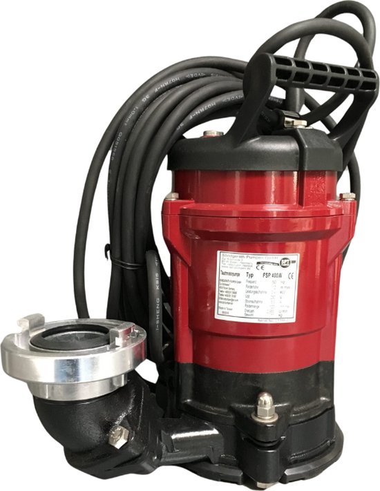 Vlakzuiger Vuilwater Professionele dompelpomp FSP 400 W zonder vlotter | bol