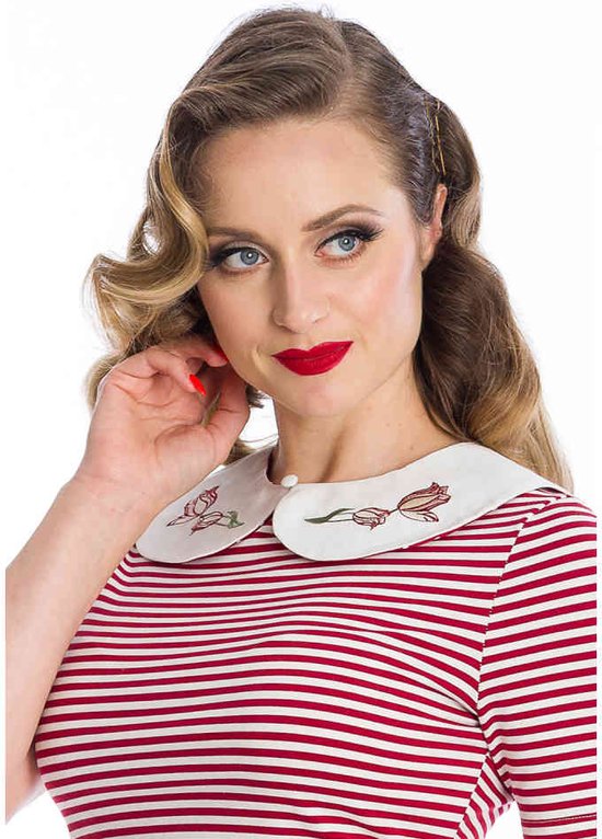 Banned - Country Tulip Kraag - Creme | bol