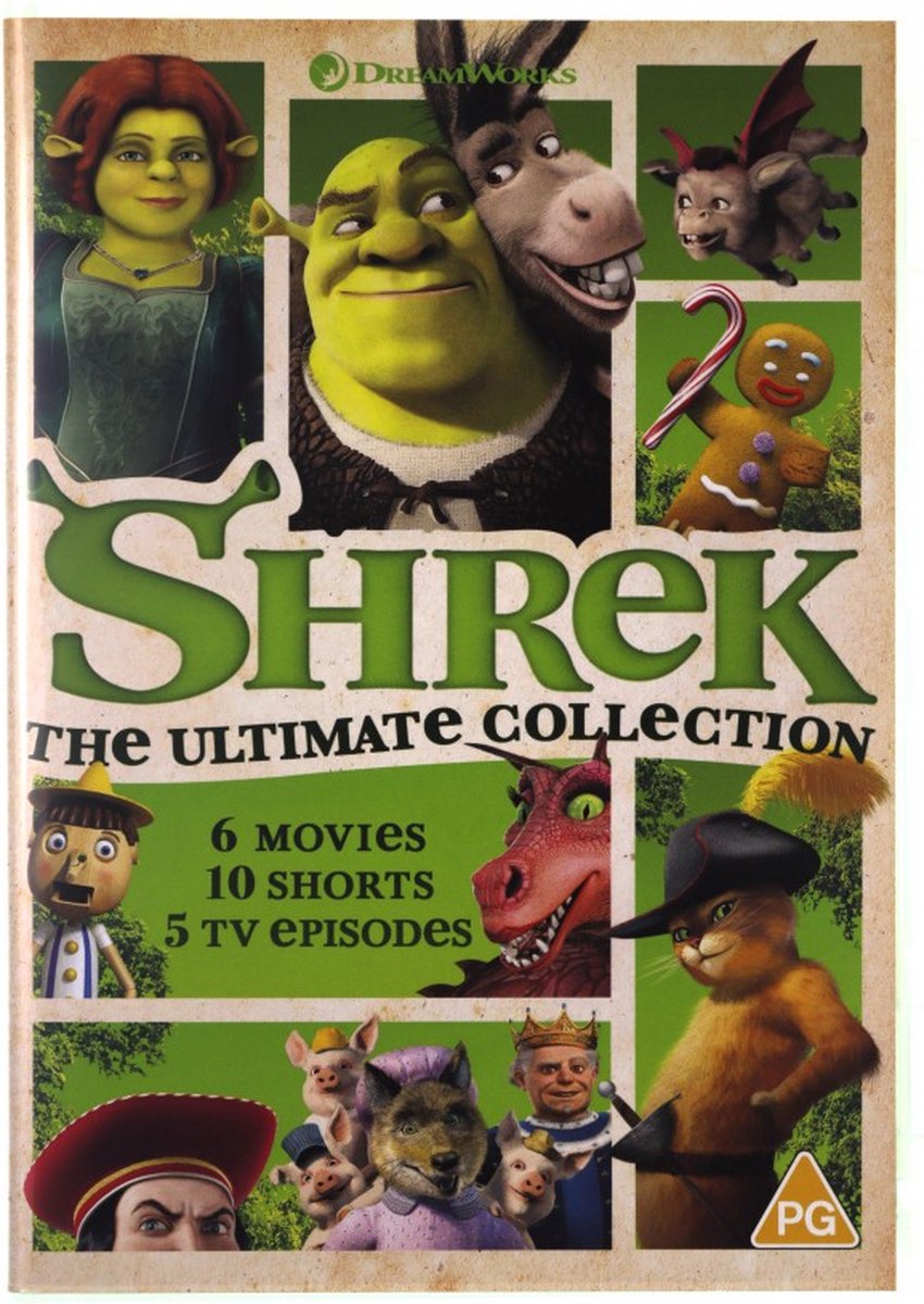 Shrek: The Ultimate Collection (DVD) (Dvd), John Lithgow | Dvd's | bol