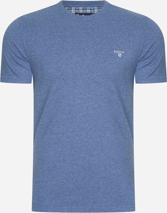 Barbour Tartan sports tee - chambray | bol