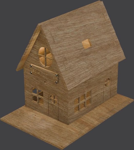 SCHOOLLAB Tiny House - Educatief Bouwpakket - School & Hobby | bol