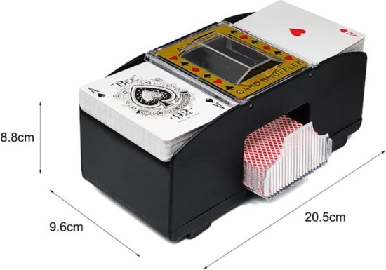 Kaartenschudder - Schudmachine - Kaarten schudder - Elektrisch ...