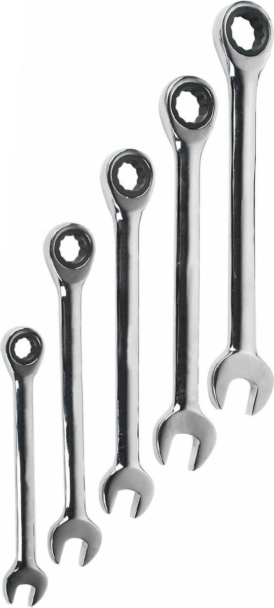 Ring/steek ratel sleutelset | bol.com