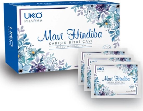 Ukko Pharma - Dr.Feridun Kunak - Mavi Hindiba mixed herbal tea | Blauwe ...
