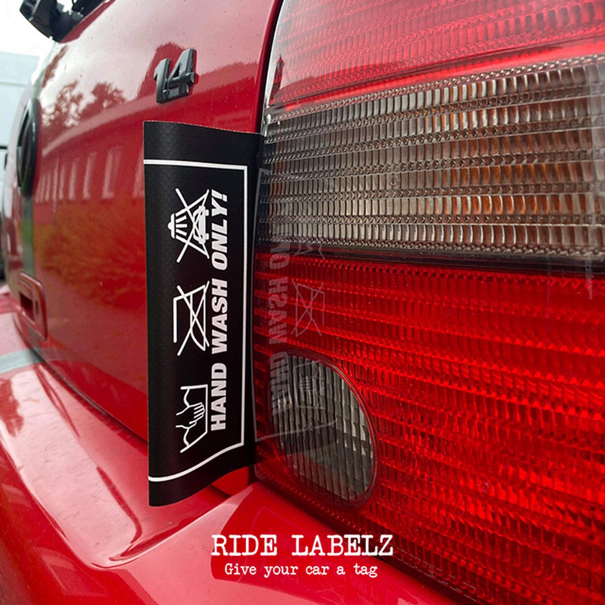 Mini Cooper - Logo + Waslabel - Hand Wash Only | bol
