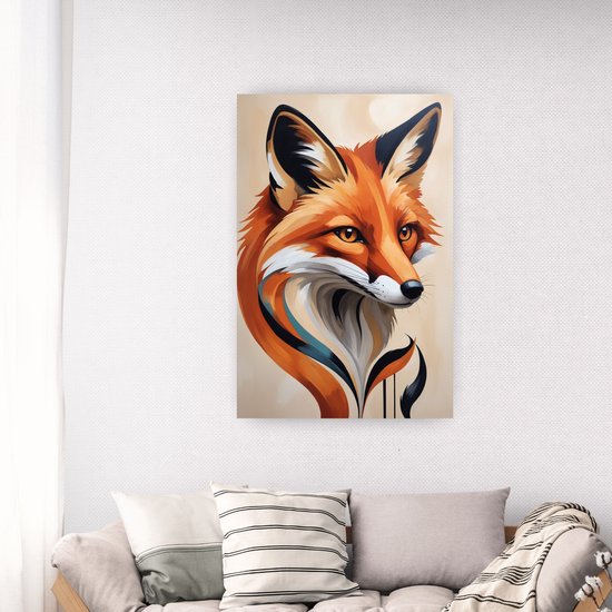 Vos art deco poster - Vos muurdecoratie - Posters art deco ...