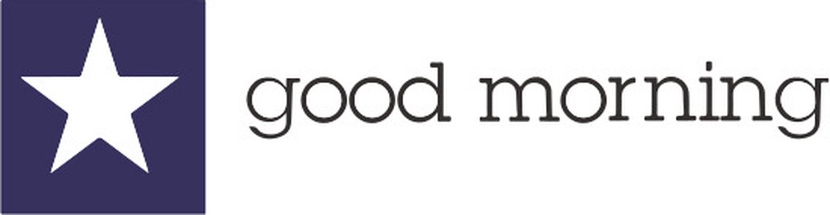 Good Morning Dekbedovertrek "Pascal" - Wit - (140x220 cm) | bol