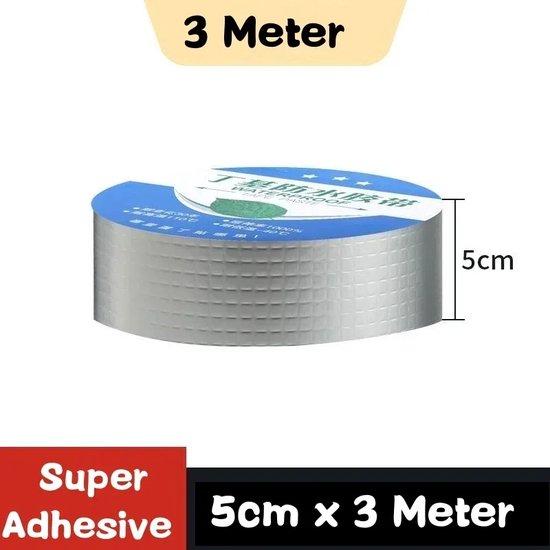 Reparatie Tape - Waterdichte Tape - Zelfklevende Butyl - Afdichting ...